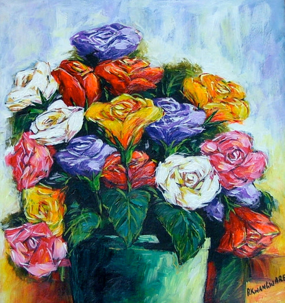 “Bouquet” by Peter Kwangware – Amazwi Contemporary Art